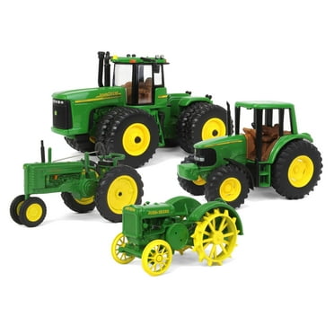 John Deere 70-Piece Die-Cast Farm Toy Playset - Includes Machine Shed ...