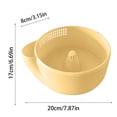 Self Spinning Berry Washing Bowl - Berry Bowls with Holes, 360 Degree ...