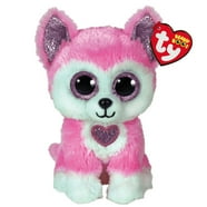 TY Valentines ROMEO Pink Dog Beanie Boos 6" Plush - Walmart.com