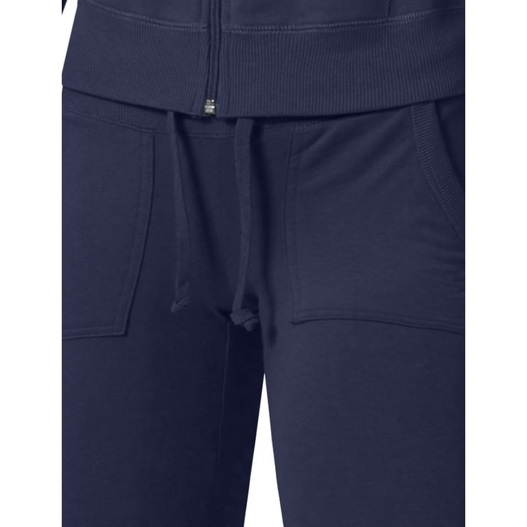 J. METHOD Women's 2 Piece Outfit Casual Basic French Terry J. METHOD Women's 2 Piece Outfit Casual Basic French Terry