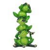 Inspirational Cute Praying Frog On Rock Statue By DWK | Novelty ...