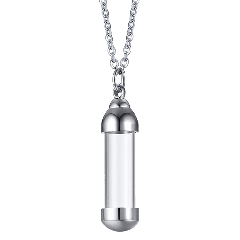 Charms Openable Container Tube Urn Pendant Necklace - S - Walmart.com