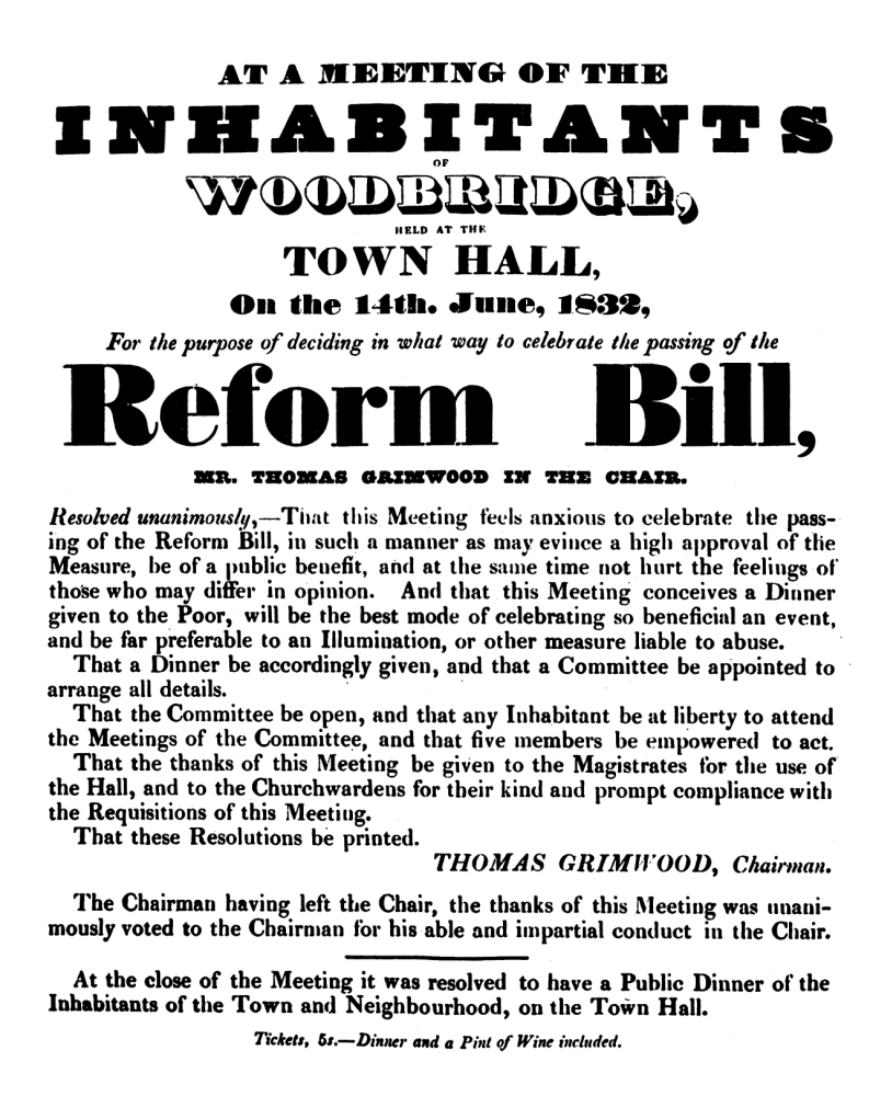 Stretched Canvas Art Reform Bill Poster 1832 Nbroadside Giving stretched-canvas-art-reform-bill-poster-1832-nbroadside-giving