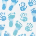 Sticko Classic Themed Stickers Plastic Baby Blue Hand & Foot Stickers ...