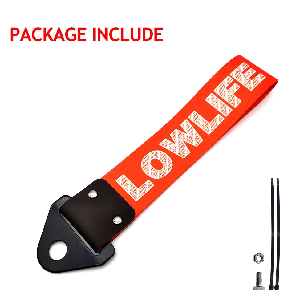JDM Racing Style Tow Strap Universal Race Towing Bars Nylon Car Trailer ...
