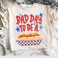 CLOTEX Bad Day To Be A Hotdog TShirt, Funny 4th of July Tee, Patriotic ...