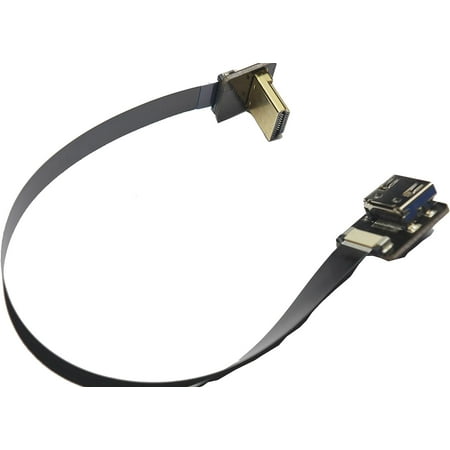 Short Flat Slim Thin HDMI FFC FPV HDMI Cable Standard HDMI Female Plug ...