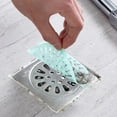 10pcs Disposable Bathroom Sewer Hair Filter Sticker Catcher Strainer ...