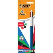 BIC Z4+ Roller Ball Stick Pen, Blue Ink, .7mm, Fine, Dozen - Walmart.com