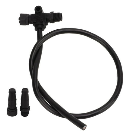 T Connector Cables, 5 Pin Terminal Resistor IP67 Waterproof Durable ...