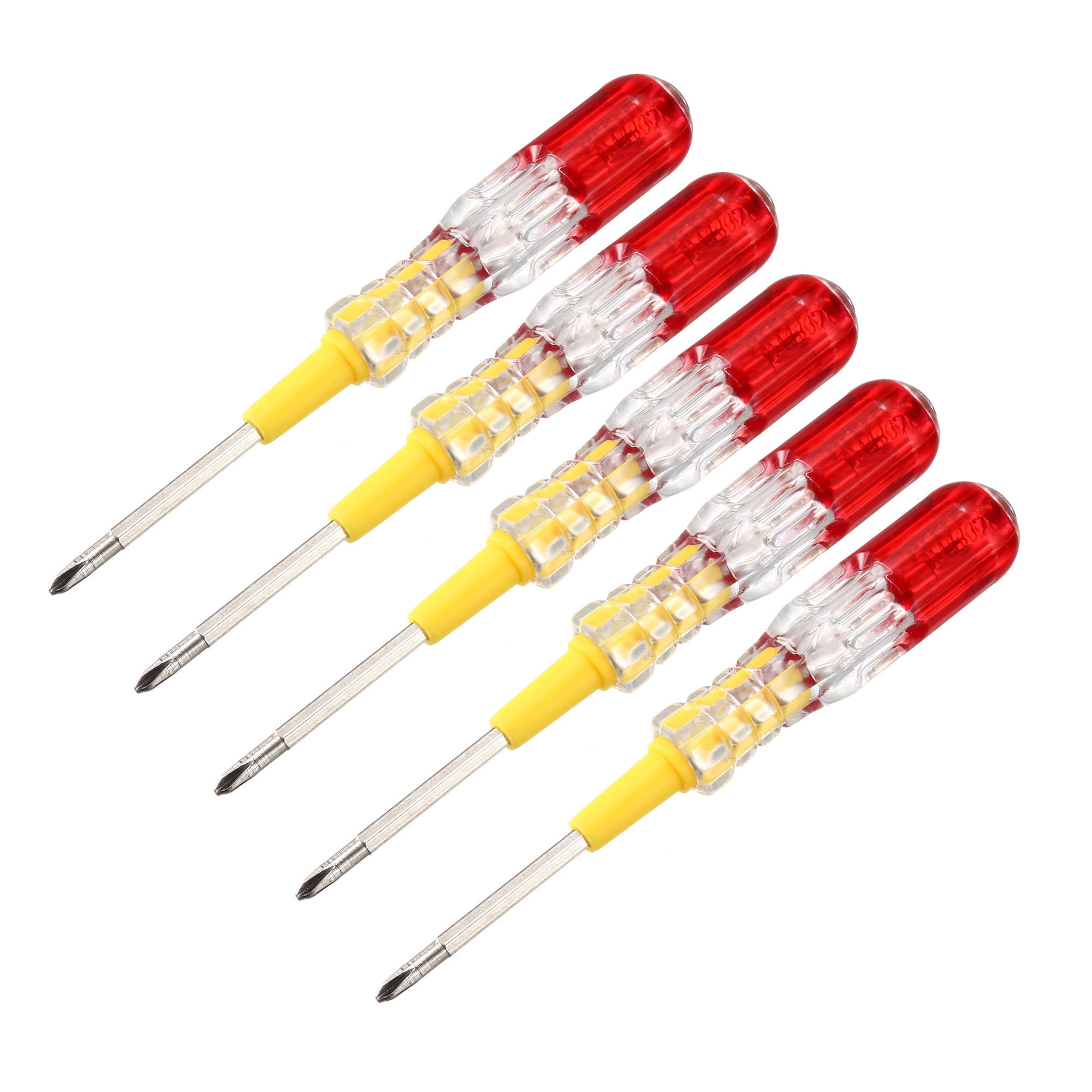 Voltage Tester 100 500V Test Pen 3 5mm Slot Philips Screwdriver 5pcs voltage-tester-100-500v-test-pen-3-5mm-slot-philips-screwdriver-5pcs