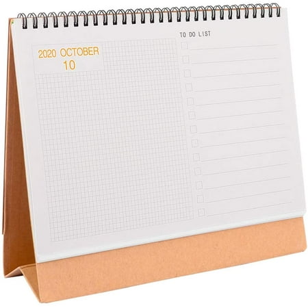 2021 Desk Calendar 2021 Standing Flip Calendar Counter Top Calendar ...
