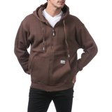 Pro Club Men's Heavyweight Full Zip Fleece Hoodie - Walmart.com
