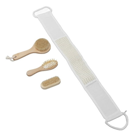 Sisal Back Scrubber, Back Scrubber Brush Set 4pcs Fatigue Relief ...