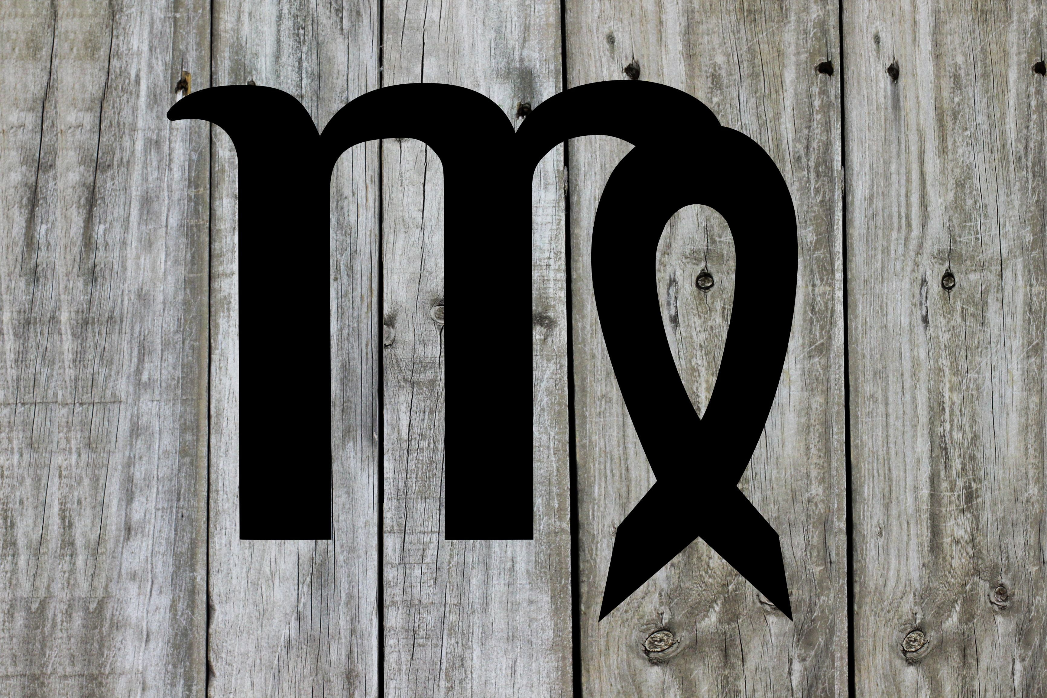 Scorpio Horoscope Symbol - Beautiful Solid Steel Home Decor Decorative ...