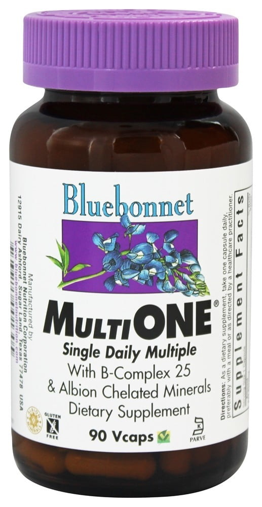 Bluebonnet Nutrition - Multi One Multivitamin & Multimineral - 90 ...