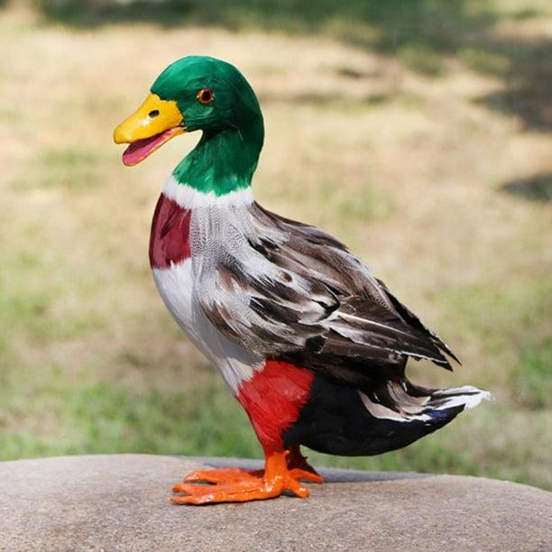 Various Realistic Ducks Adornment Figure Outdoor Water Pond Decoration ...