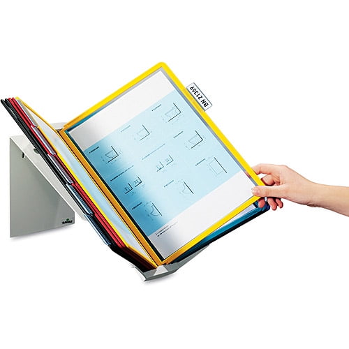 DURABLE Rotating Portrait/Landscape Reference Sysetm for Desktop/Wall ...