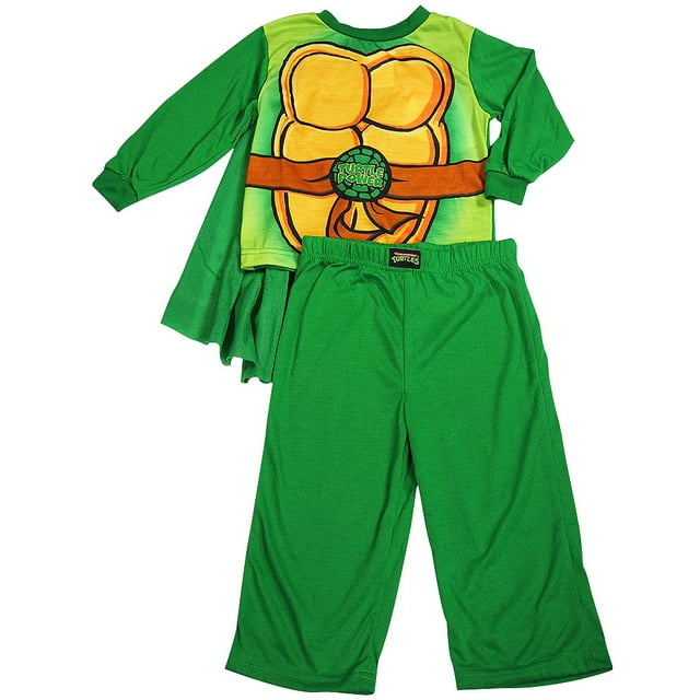 Teenage Mutant Ninja Turtles Toddler Boys Pajamas Sleep Sets with Cape ...