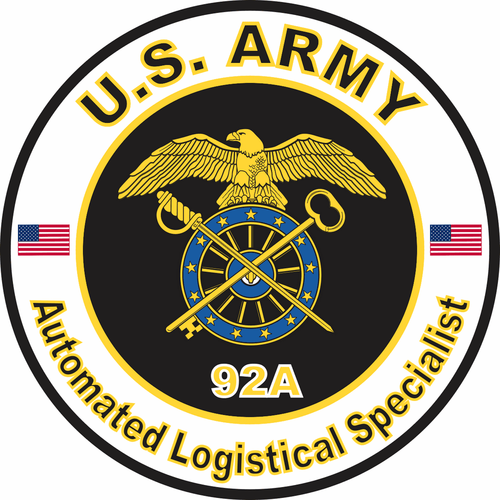 3.8 Inch U.S. Army MOS 92A Automated Logistical Specialist - Walmart ...