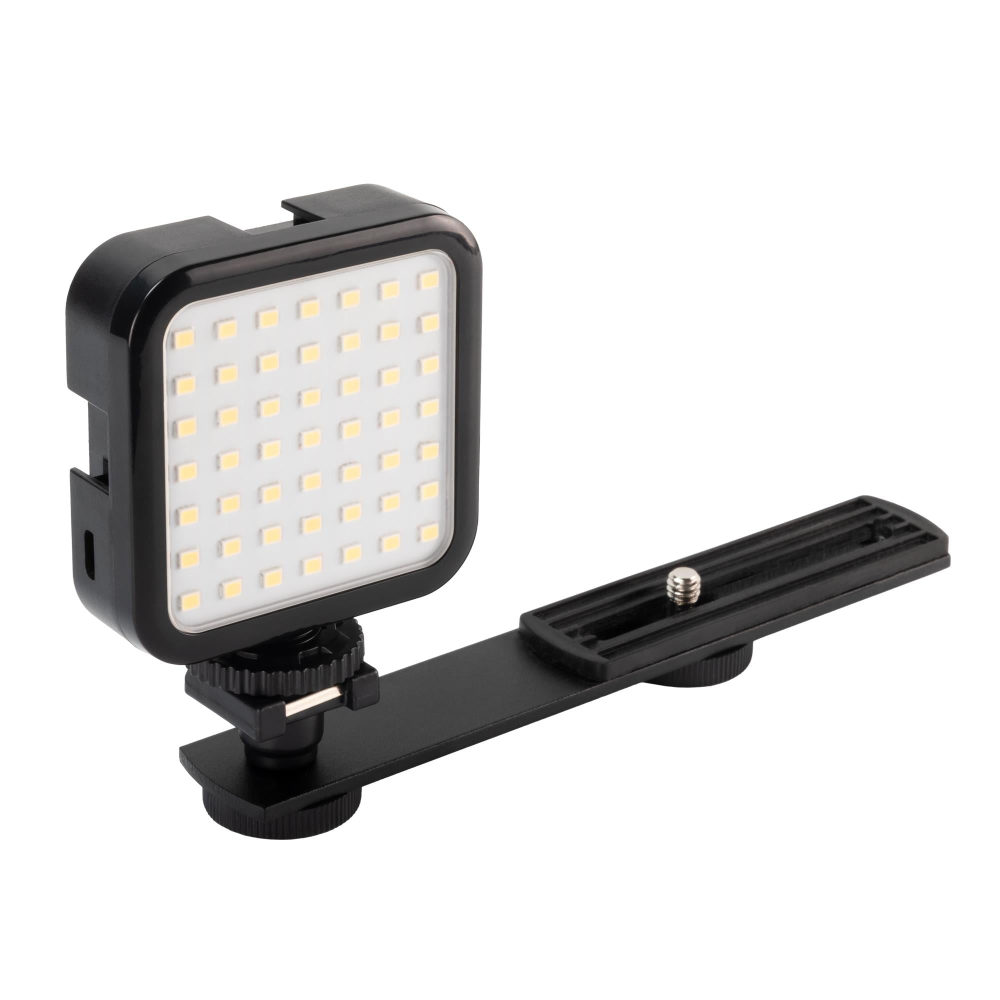 Ultimaxx Mini 49 LED Video Light - USB / Built-In Rechargeable Li-ion ...