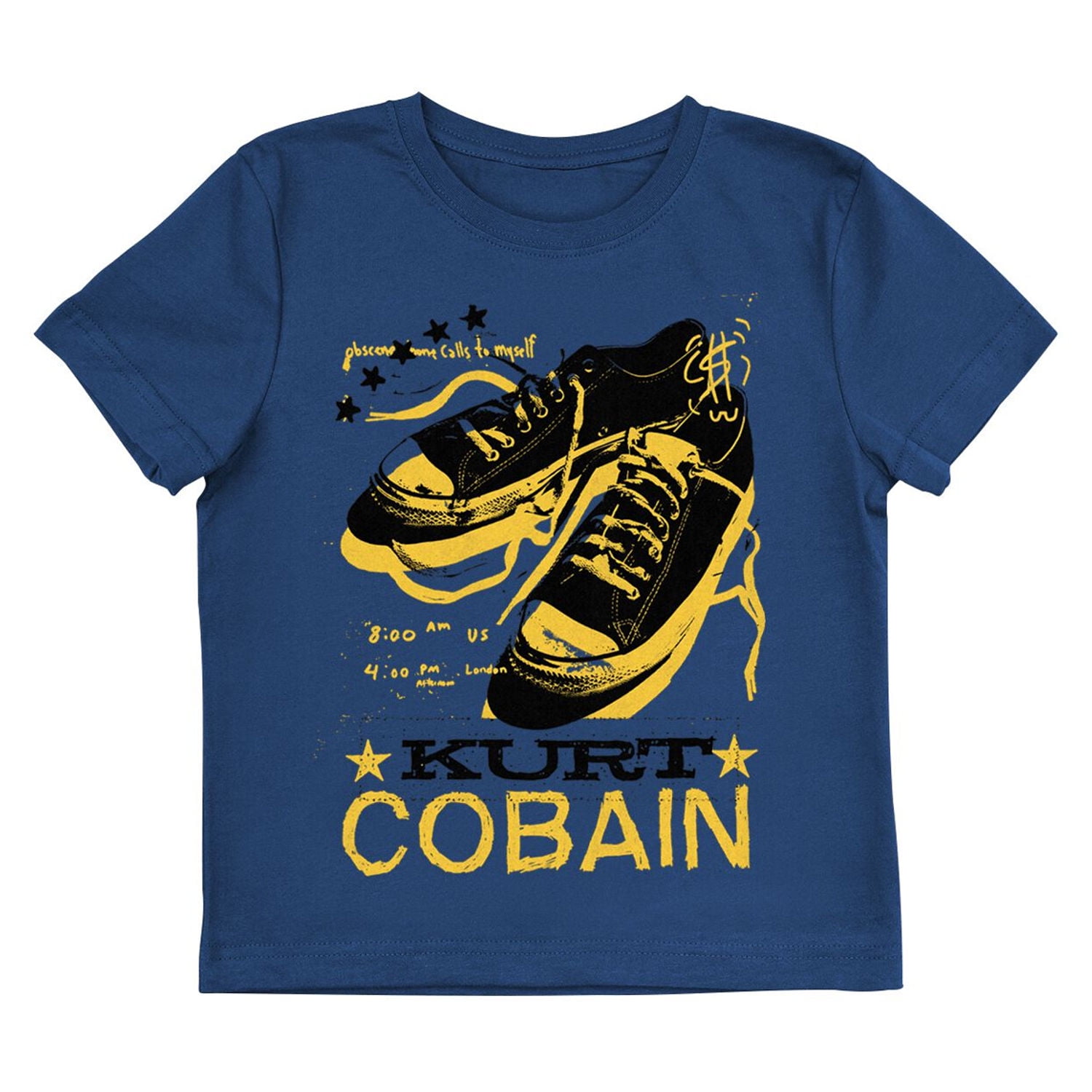 Click here for Kurt Cobain Boys/Girls Lace Cotton T-Shirt 9-10 Ye... prices