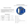5pcs 1.28Inch Round Display LCD Screen Module GC9A01 SPI Communication ...
