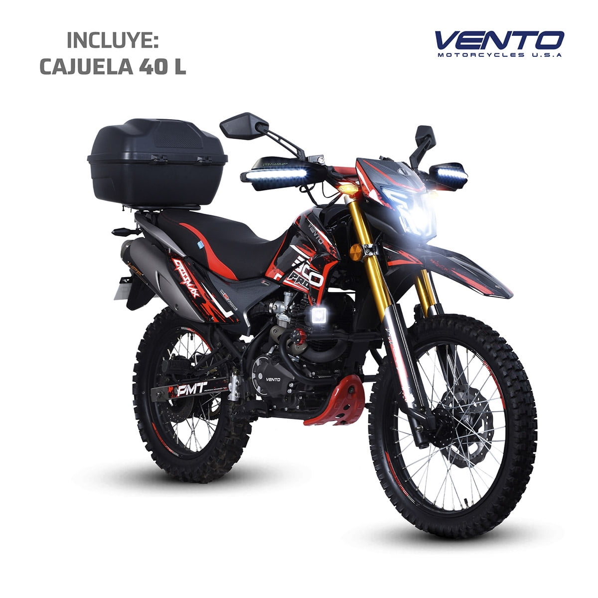 Motocicleta Doble Propósito VENTO Crossmax 300 Pro Negro 2025 | Bodega Aurrera en línea