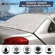 Weathershield Windshield Wrap - Car Snow Cover - All Weather Magnetic ...