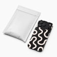 Abstract Wavy Tough Case for Apple iPhone, Dual-Layer Polycarbonate TPU ...