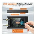 Updated VNA-H4 4inch Vector Network Analyzer 10k-1.5GHz HF VHF UHF Antenna Analyzer Version 4.3 ...
