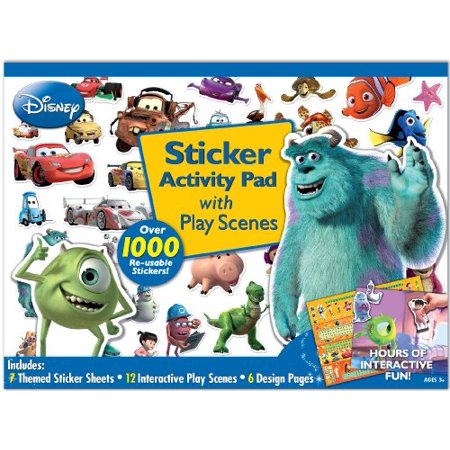 Bendon Disney Pixars Monsters Inc Ultimate Sticker Activity Pad ...