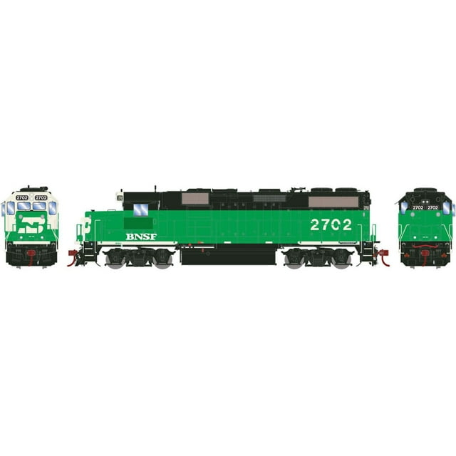 Athearn Genesis HO Scale EMD GP39-2 Phase llb Ex-Burlington Northern/BNSF #2702 - Walmart.com