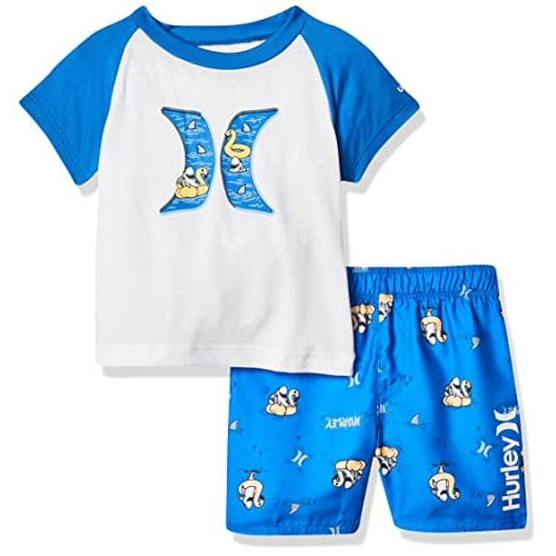 Hurley Baby Boys' Swim Suit 2-Piece Set, Blue/Floaties, 12M - Walmart.ca