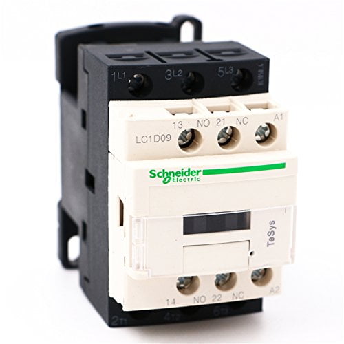 AC Contactor 3P LC1D09 LC1D09G7 LC1-D09G7 9A 120V AC coil - Walmart.com
