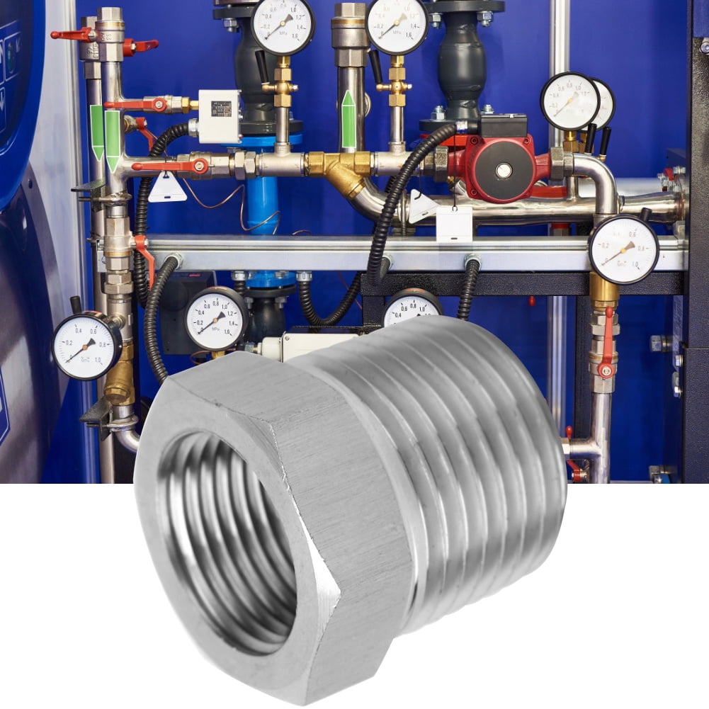 Reductor de conexión de tubería, 2 piezas, rosca BSP, adaptador de ...