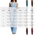 Womens Two Piece Outfit Sleeveless V Neck Blazer Vest High Waist Wide ...