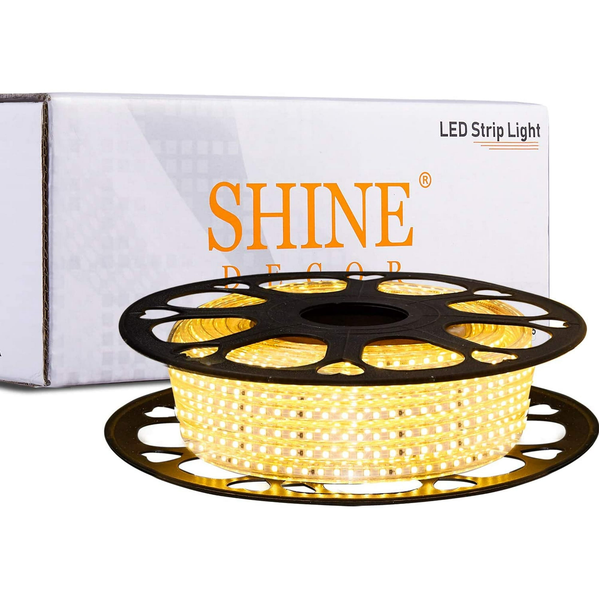 120v Led Strip Lights Warm White | Shelly Lighting