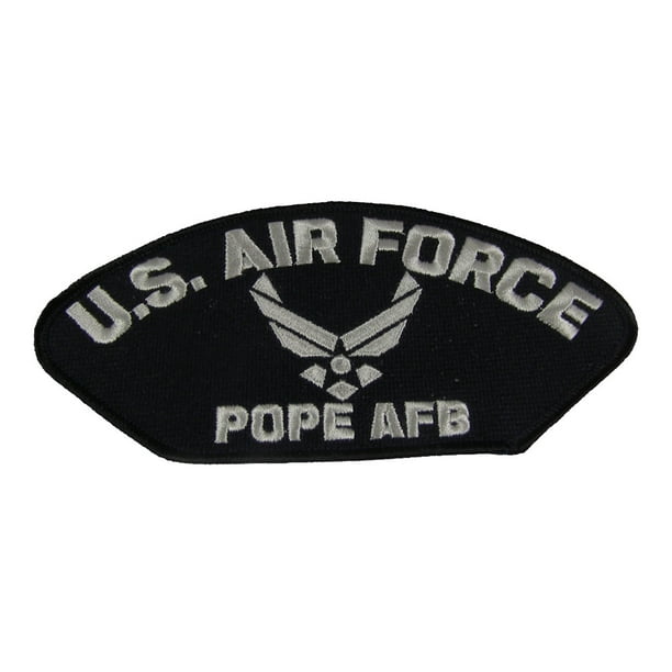 US AIR FORCE POPE AFB w/ HAP ARNOLD PATCH - Veteran Owned Business ...