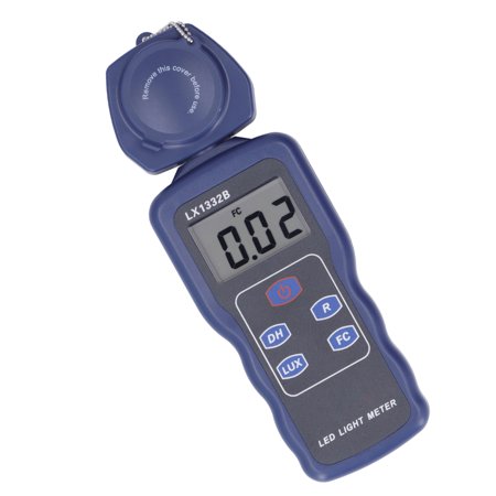 Illumination Photometer, LCD Display Measured Value Lockable Light ...