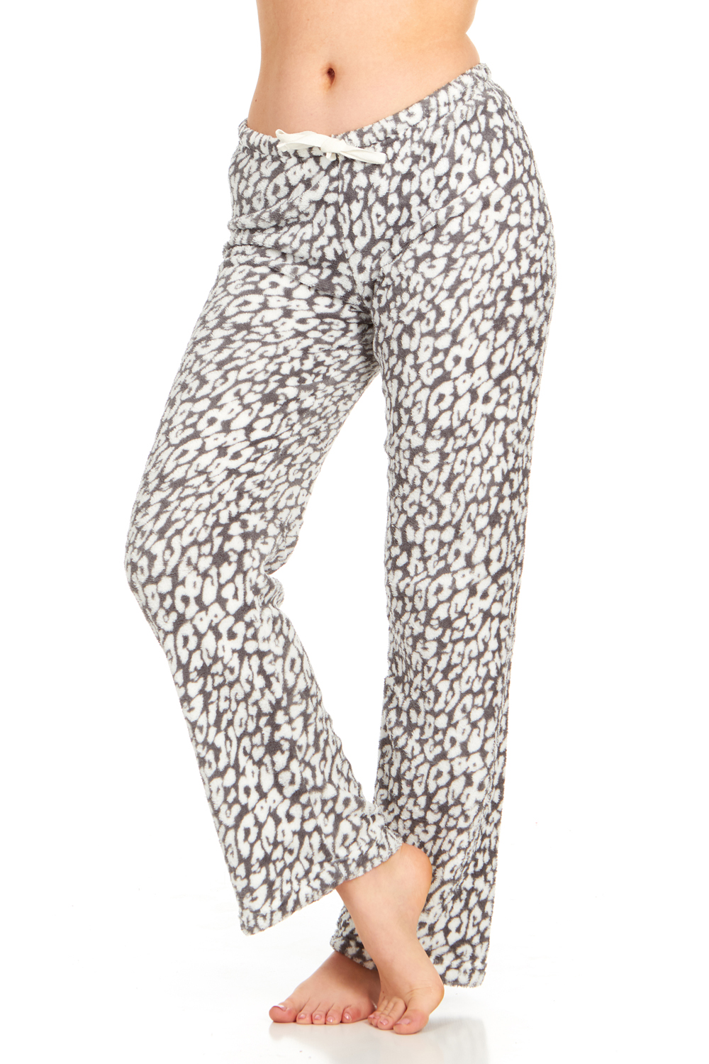 DARESAY Women's Super-Soft Plush Fleece Pajama Bottoms/Printed Lounge Pants - Walmart.com