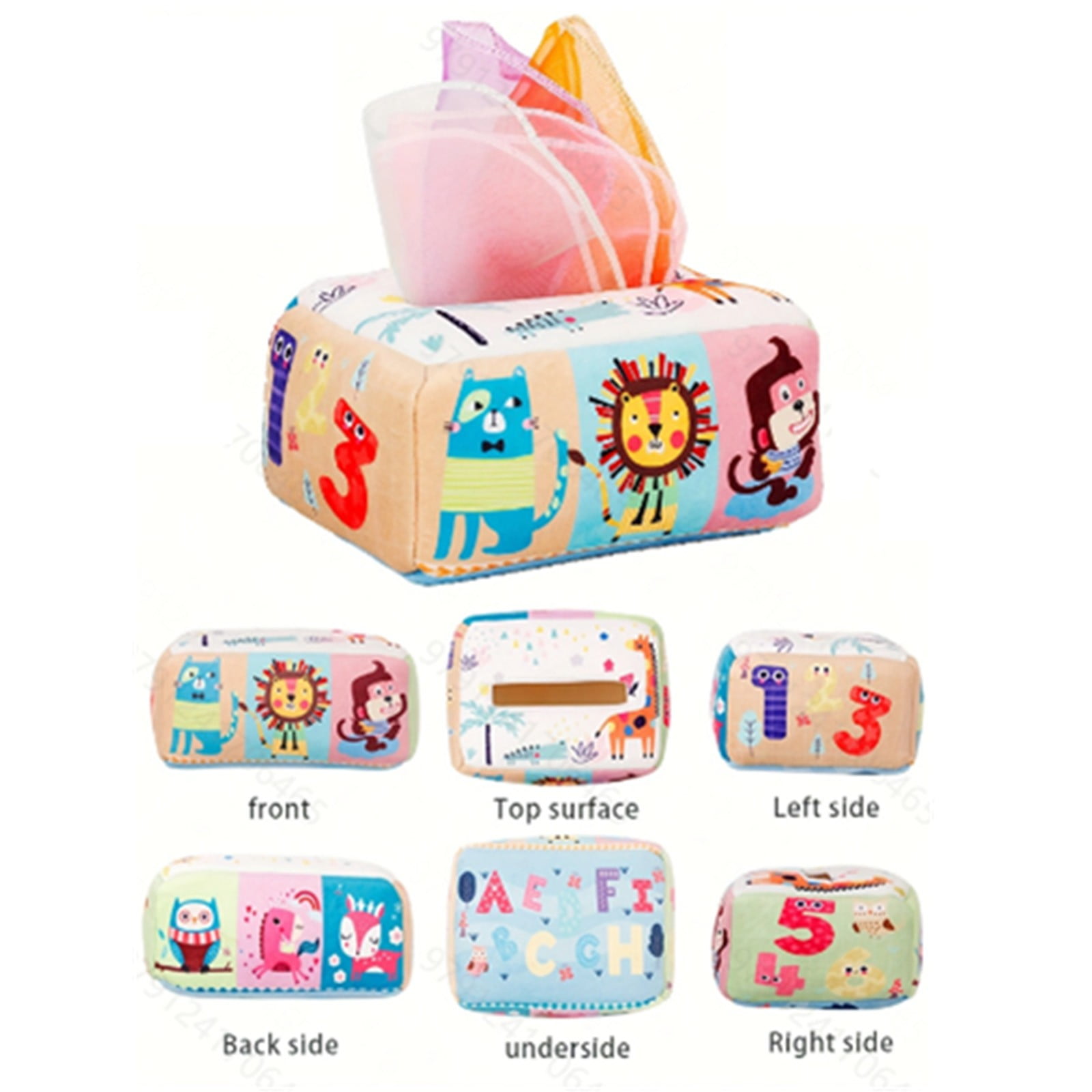 Click here for Unbranded Baby Sensory Tissue Toy  Unrippable Pull... prices