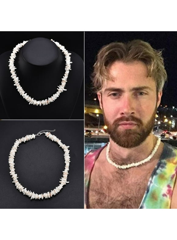 Puka Shell Necklace Men
