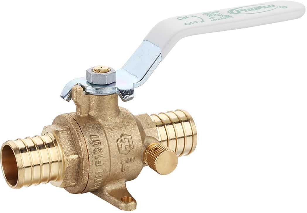 Proflo Pfx462wdg 1" Pex Ball Valve - Walmart.com