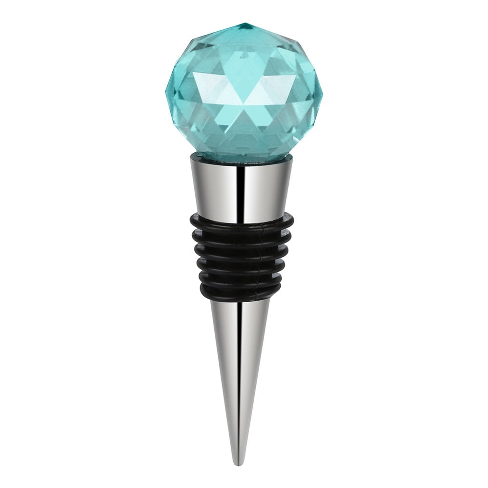 Pmedae Diamond Crystal Stainless Steel Champagne Stopper Sparkling Wine ...