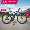 Murtisol 27.5'' Aluminum E-Bike, 21 Speed, Large-capacity Battery, Blue ...