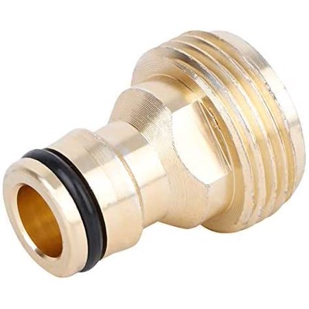3/4Thread Aluminum Garden Pacifier Connector, Premium Metal Garden Hose ...