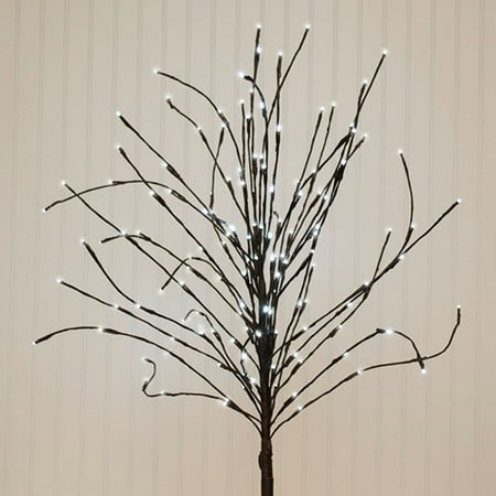 Lighted Branches Lighted LED Tree 3.5 - 5.5 feet Brown Branches Outdoor ...