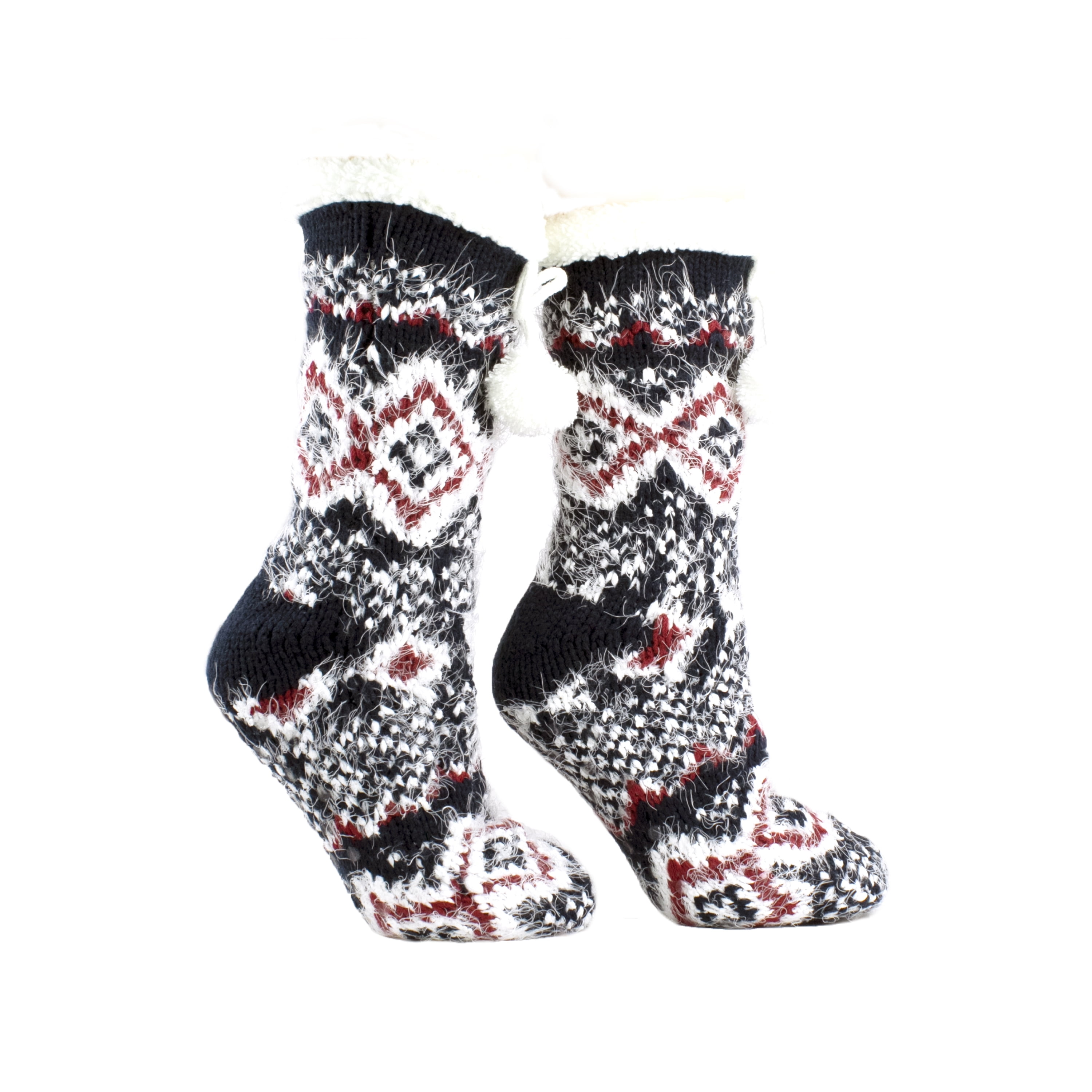 Women's Snow Falls Shea Butter Infused Lounge Socks One Size Fits Most ...