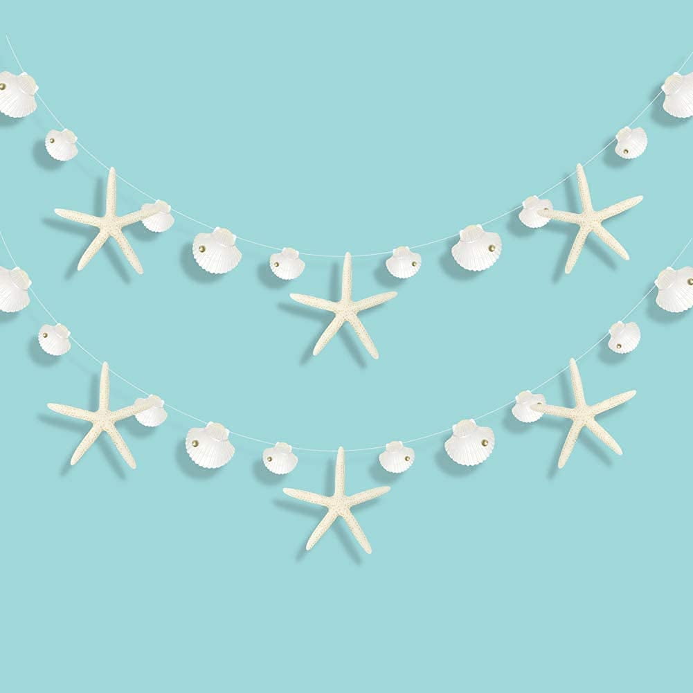 Click here for Leining Flat Paper White Finger Starfish Sea Shell... prices